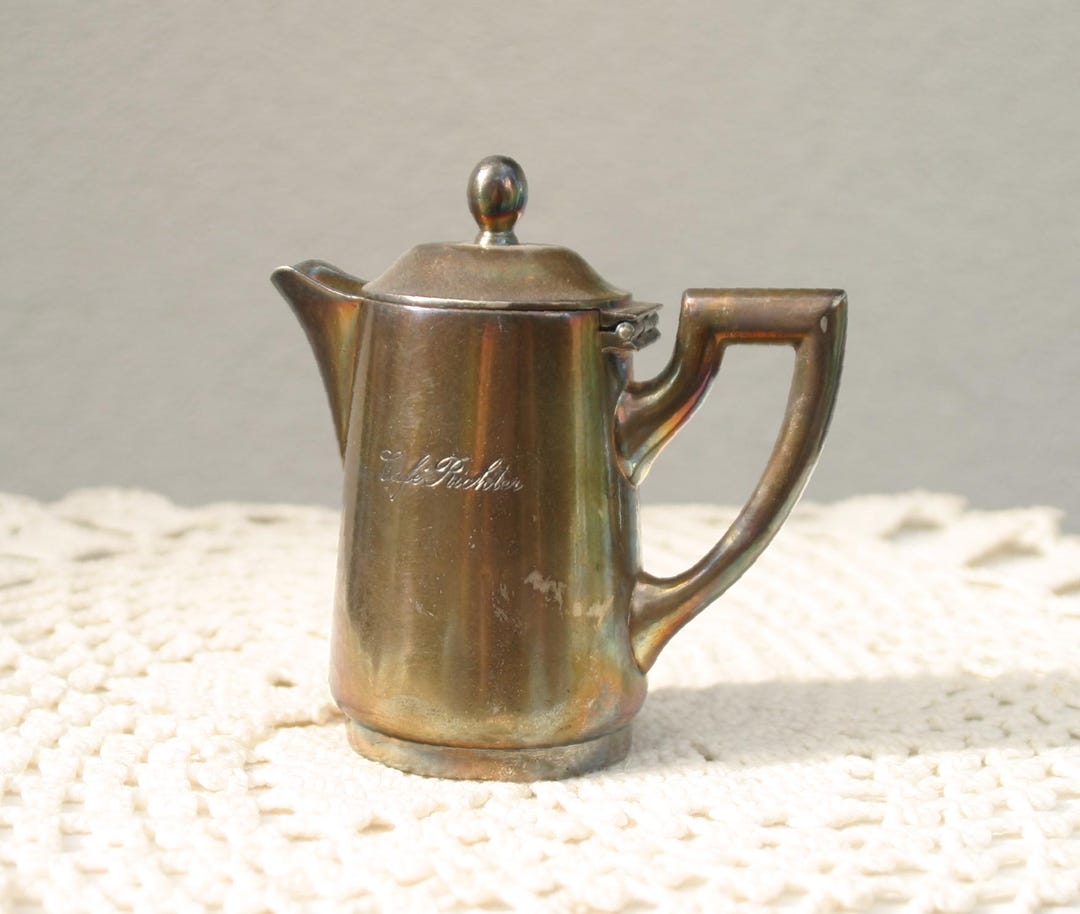 Antique Silver-plated WELLNER Milk Jug 1927-29, 200 Ml. - Etsy