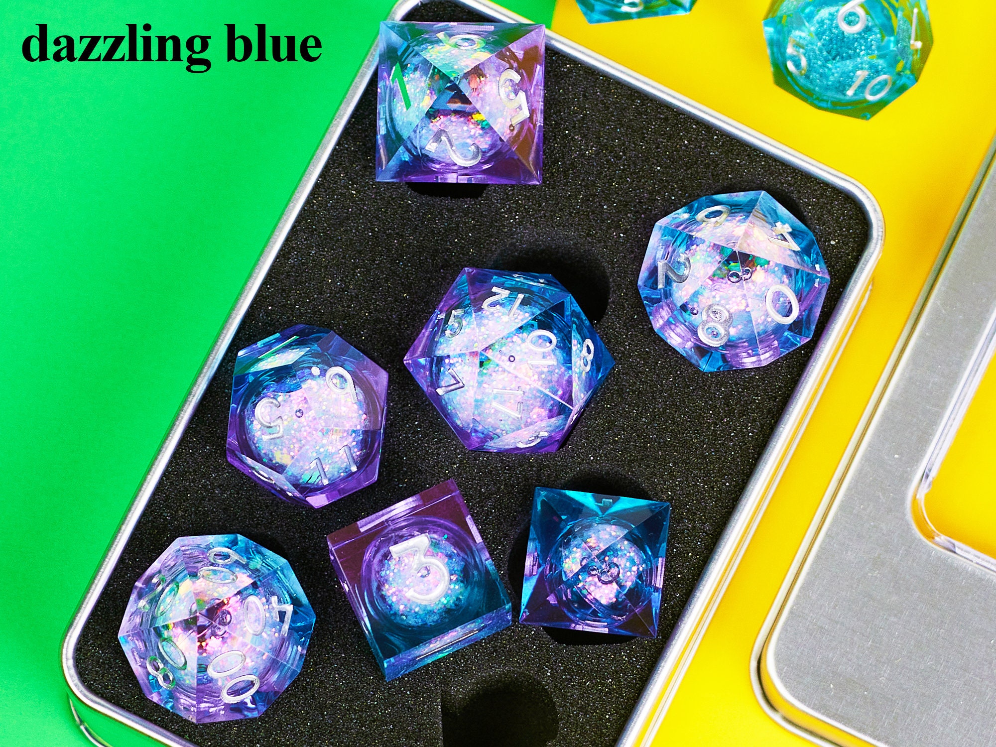 Koi Fish Dnd Dice Set Liquid Core for Role Playing Games - Etsy Australia