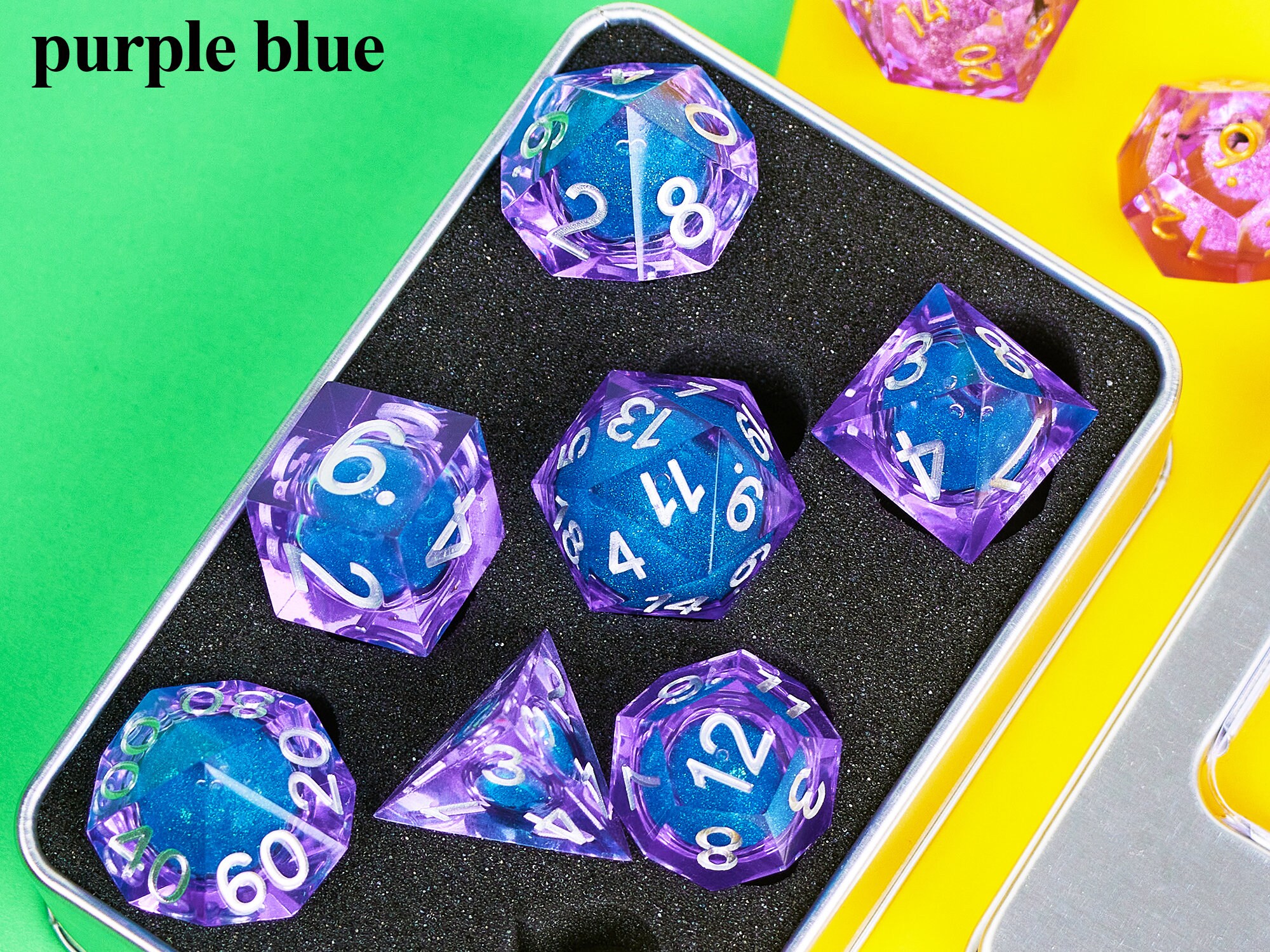 Koi Fish Dnd Dice Set Liquid Core for Role Playing Games - Etsy Australia