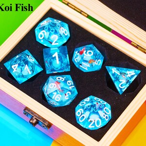 Dnd Dice Set Liquid Core for Role Playing Games , Dungeons and Dragons ...