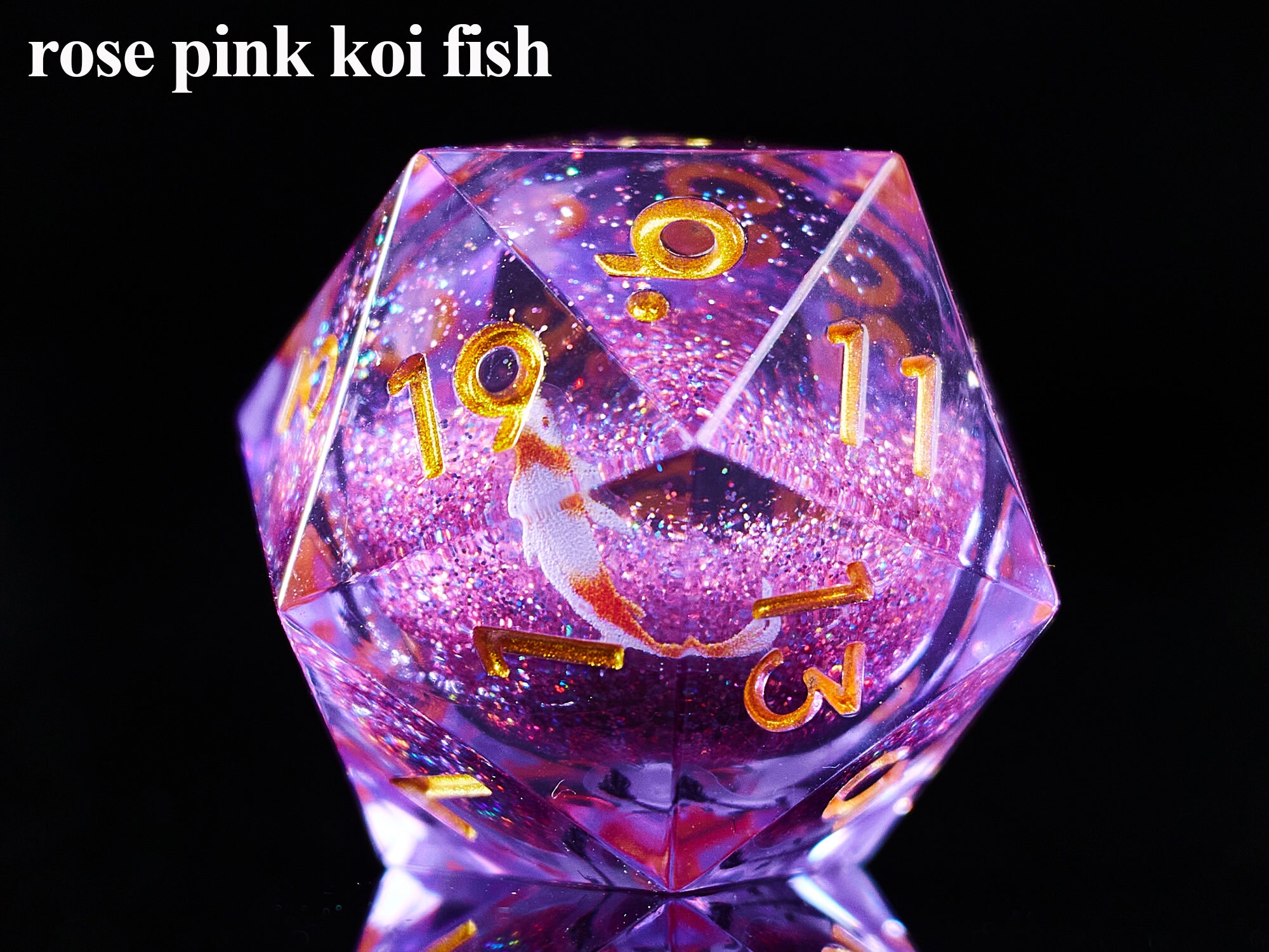 Koi Fish Dnd Dice Set Liquid Core for Role Playing Games - Etsy Australia