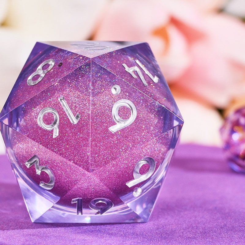 Purple Dice Set - Etsy