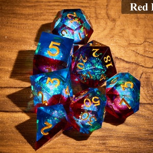 Koi Fish Dnd Dice Set Liquid Core for Role Playing Games - Etsy