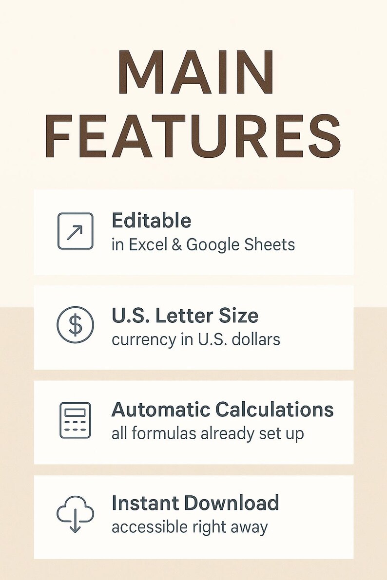Editable Budget Planner Google Sheets | Monthly Expense Tracker ...