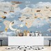 Child Map Wallpaper Peel and Stick Removable Self Adhesive - Etsy