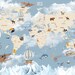 Child Map Wallpaper Peel and Stick Removable Self Adhesive - Etsy