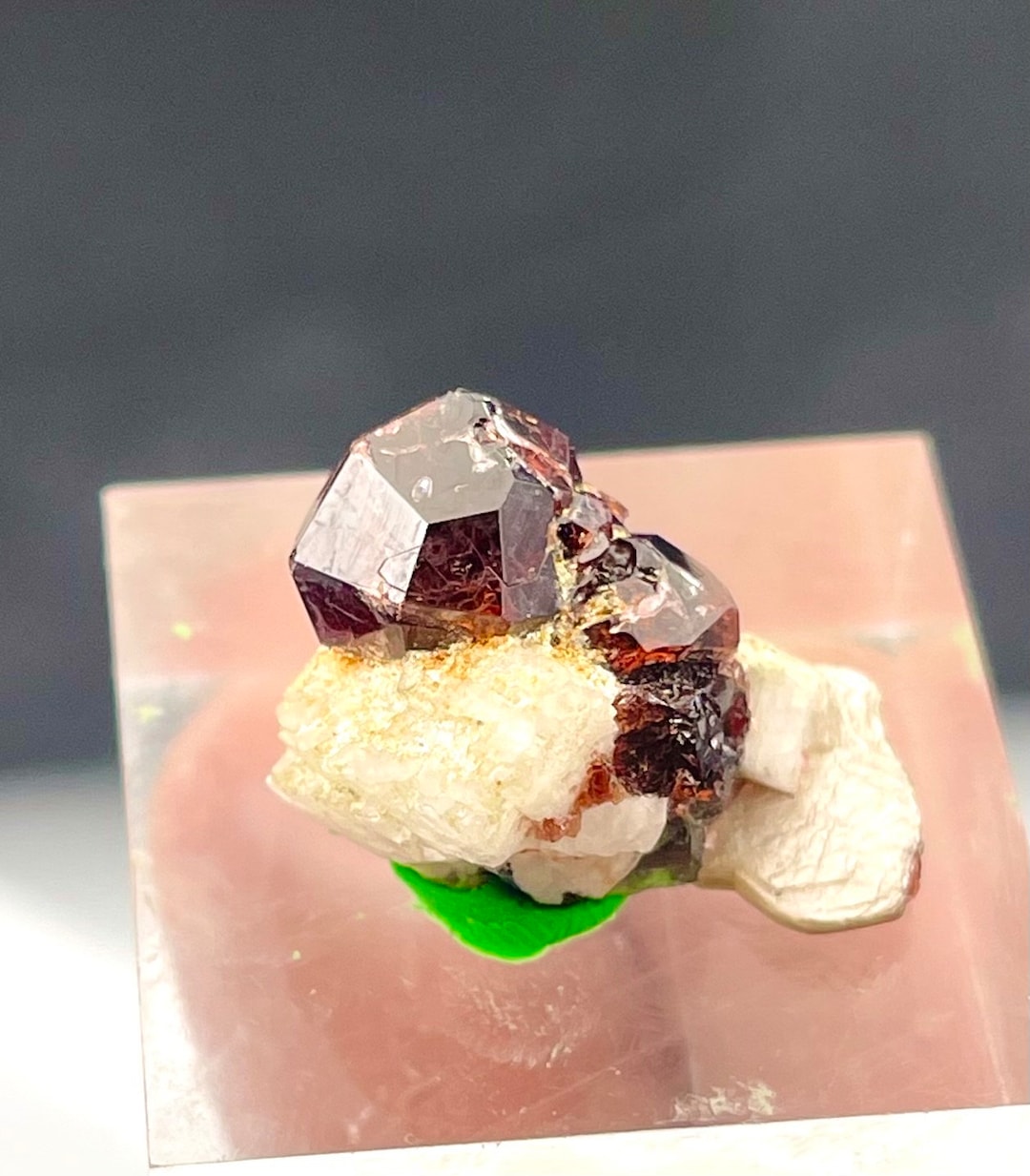 Natural Almandine Garnet Specimen (29.25crt) - Pakistan Mineral Decor ...