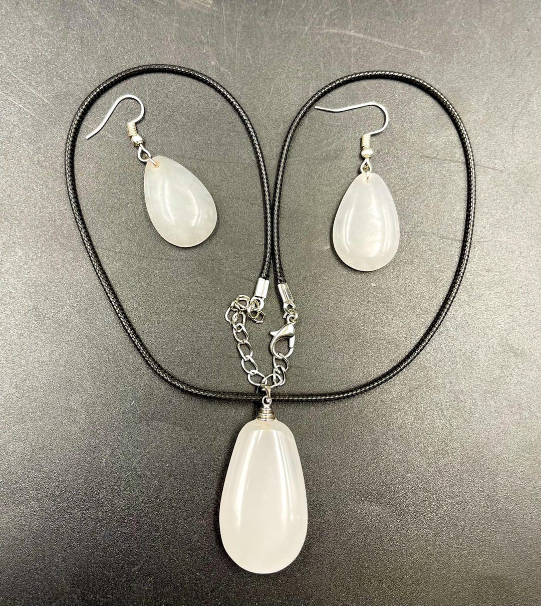 Beautiful Natural Milky Quartz Handmade Healing Bracelet Set From North ...