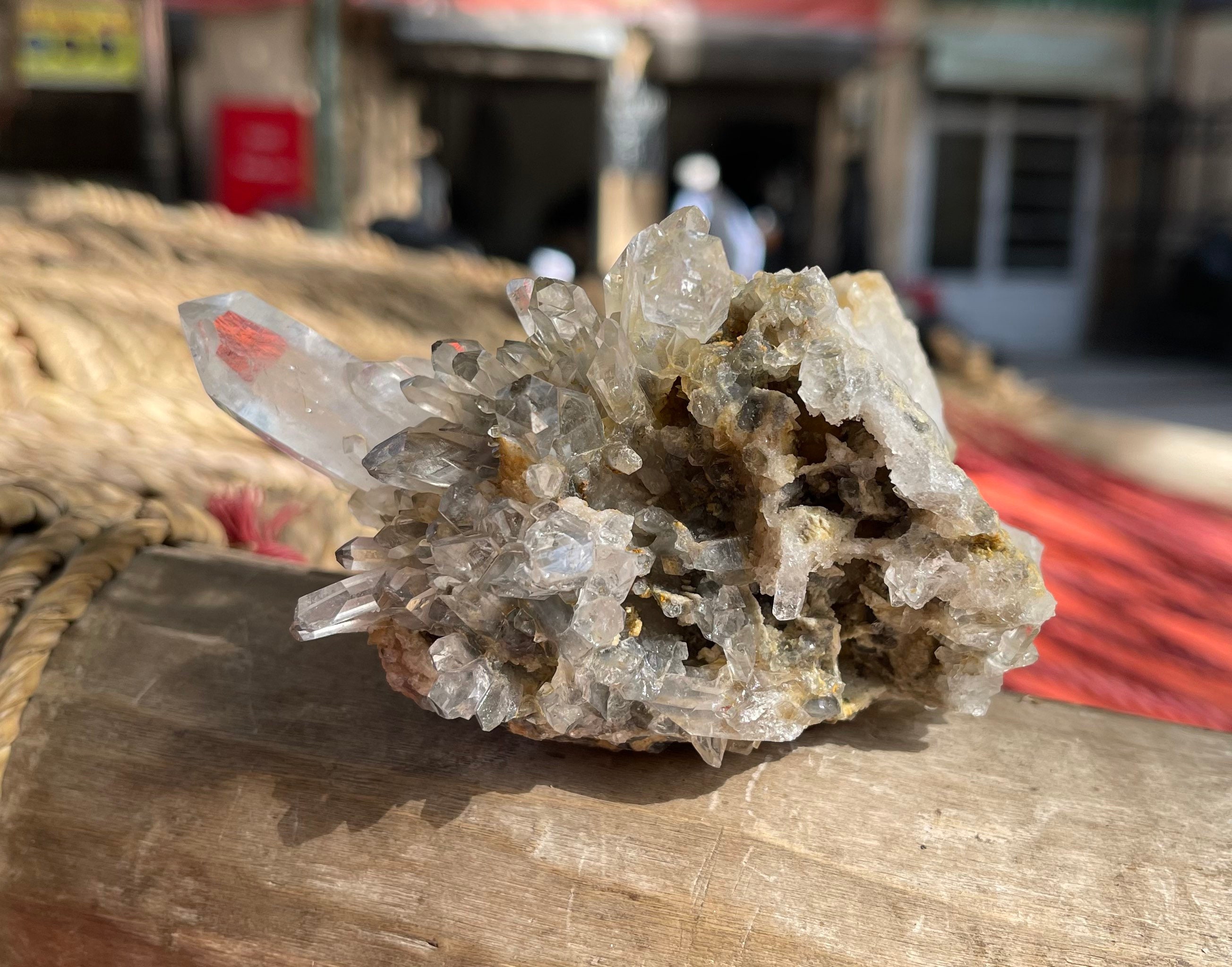 Wow Brilliant Natural Cluster Quartz Crystal From Baluchistan Pakistan ...