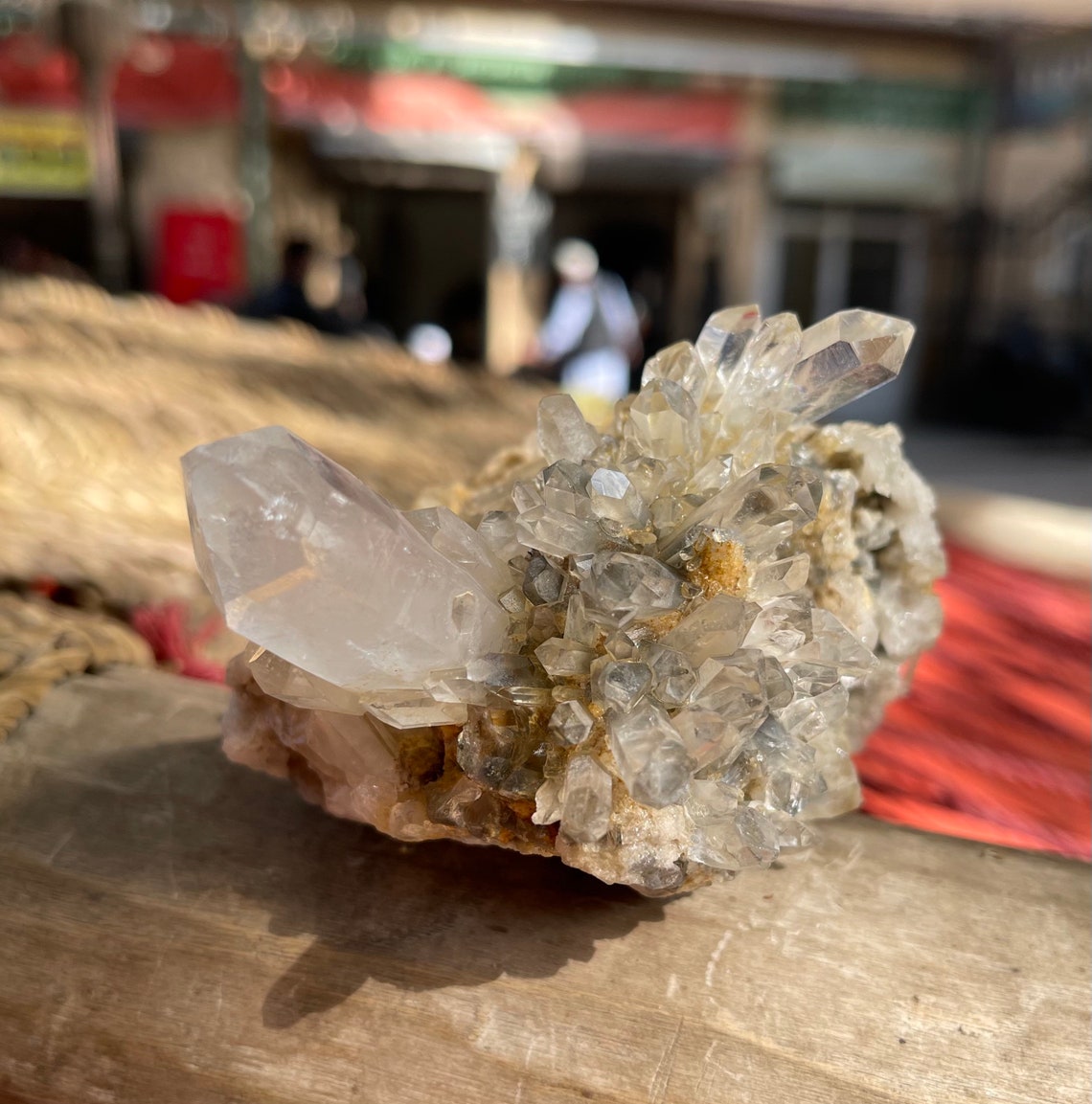 Wow Brilliant Natural Cluster Quartz Crystal From Baluchistan Pakistan ...