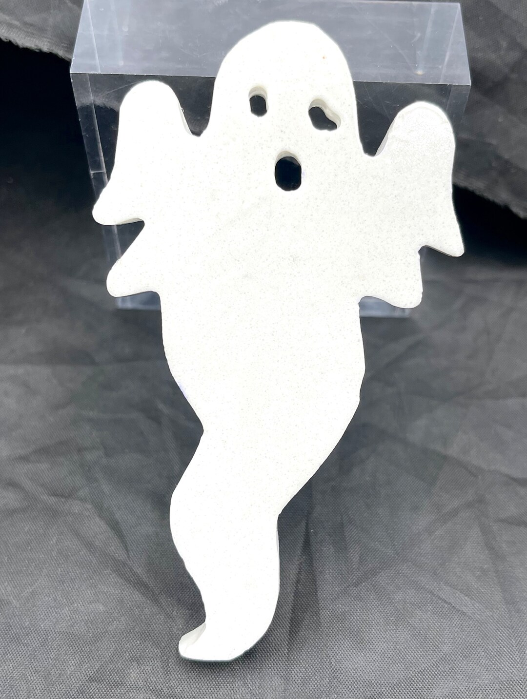 Hand Carved White Marble Ghost, Halloween Decor - Etsy