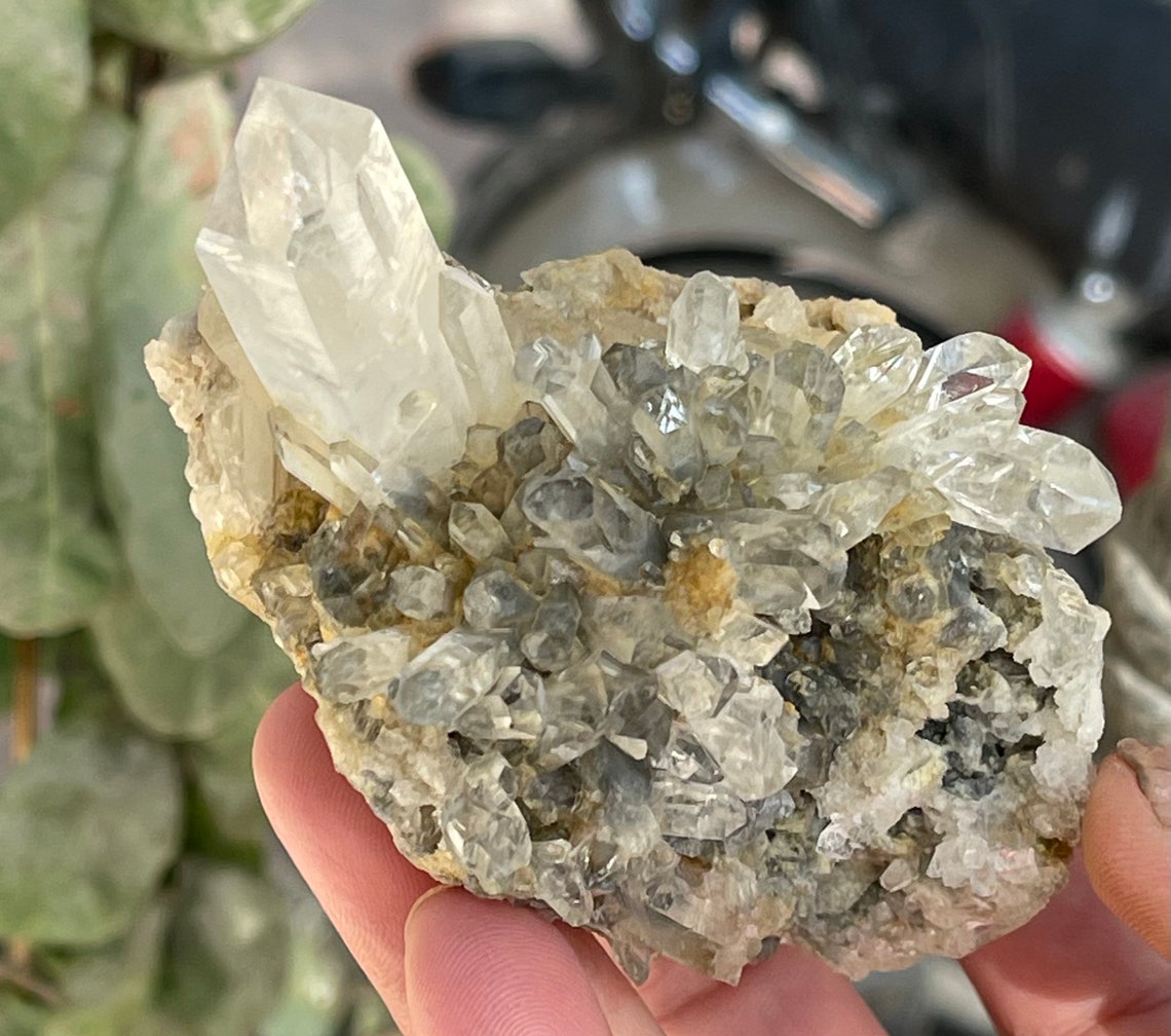 Wow Brilliant Natural Cluster Quartz Crystal From Baluchistan Pakistan ...