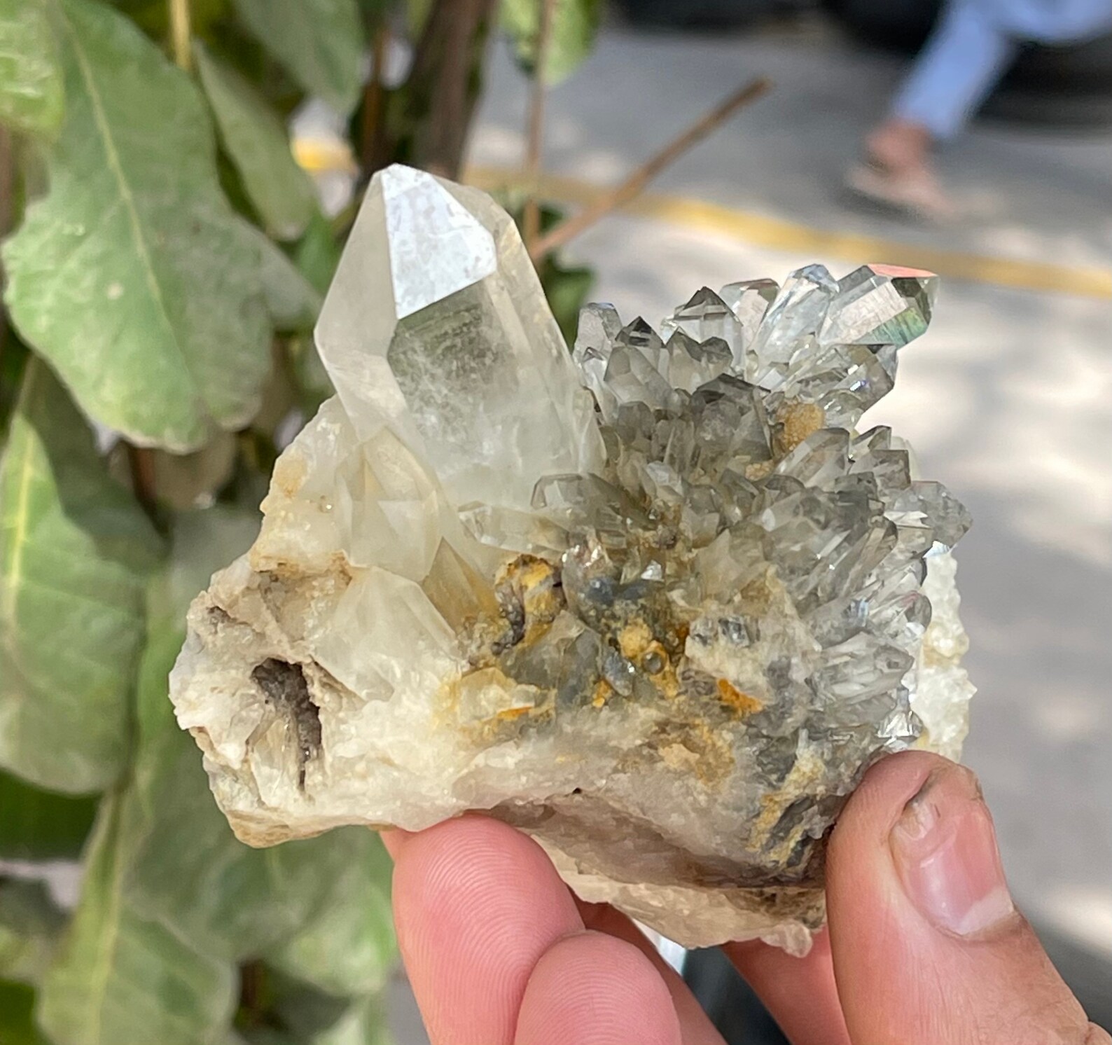 Wow Brilliant Natural Cluster Quartz Crystal From Baluchistan Pakistan ...