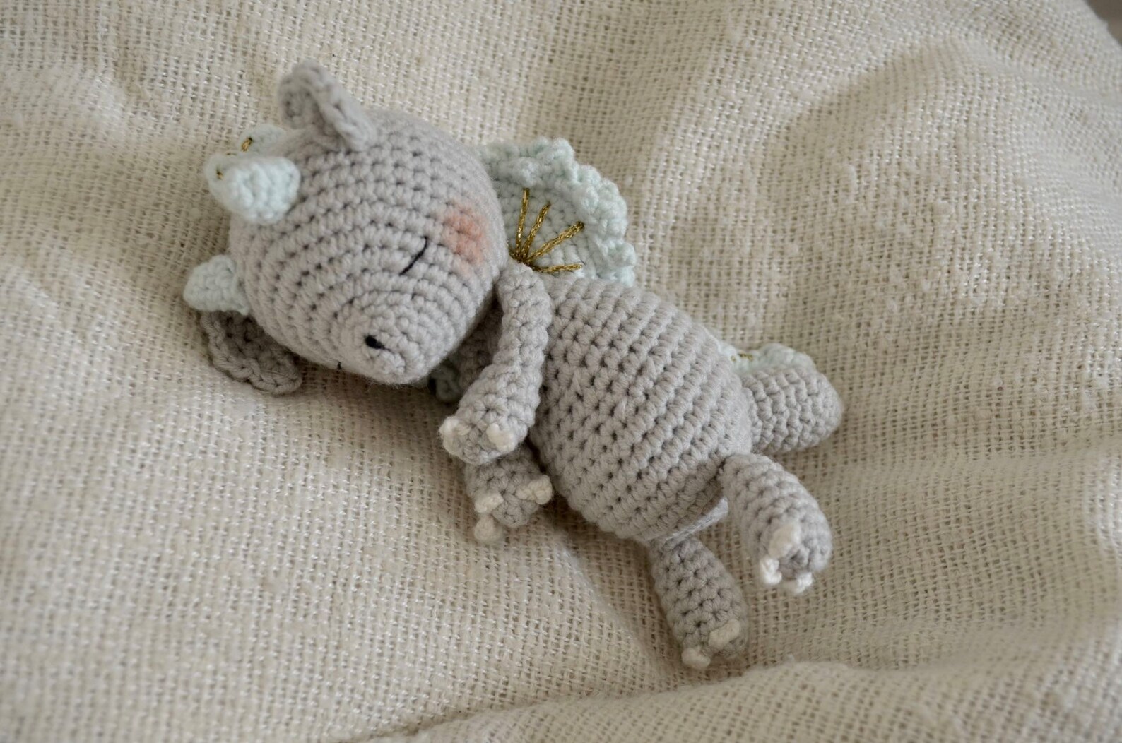 Susu the Dragon PDF Crochet Pattern - Etsy