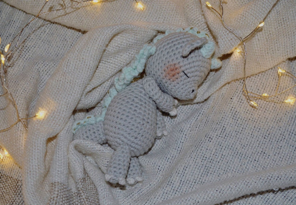 Susu the Dragon PDF Crochet Pattern - Etsy