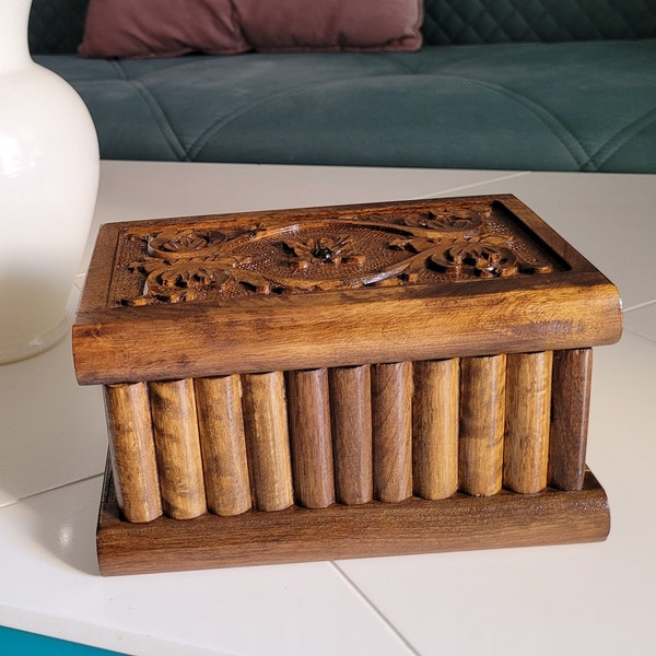 Secret Puzzle Box - Etsy