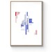 ASCII Study #5 - A4 - Original No Print - Abstract Geometric Line Art ...
