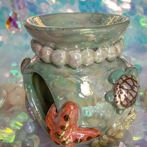 Personalized Ocean Sea Beach Wax Melter Custom Summer Censer Starfish ...