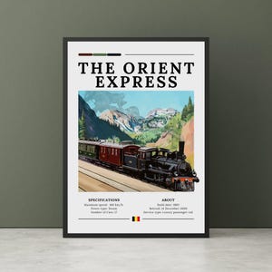 Orient Express Train, the Orient Express,vintage Orient Express ...