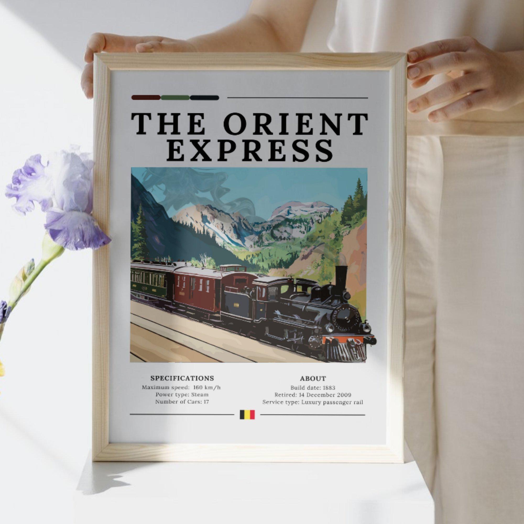 Orient Express Train, the Orient Express,vintage Orient Express ...