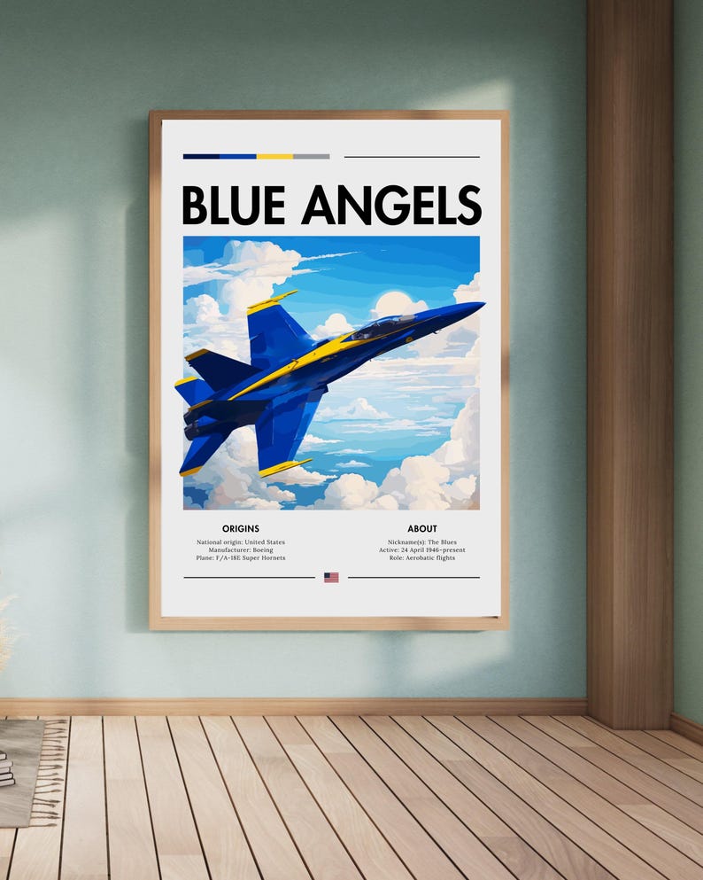 Blue Angels Print - Multirole Combat Aircraft Aviation Art,f/a-18e ...