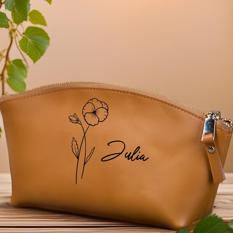 Personalized Makeup Bag - Etsy