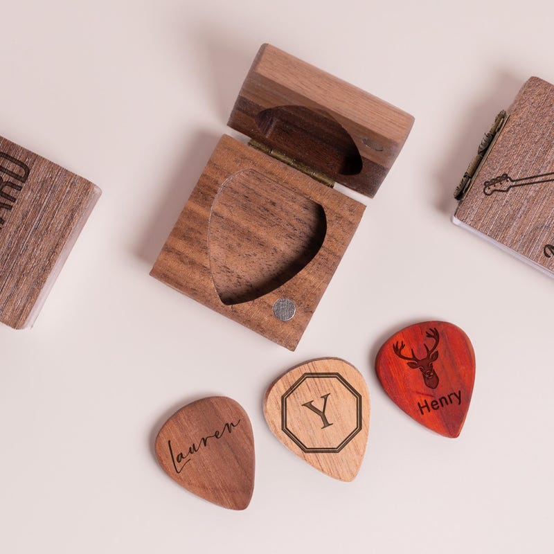 Guitar Pick Box - Etsy