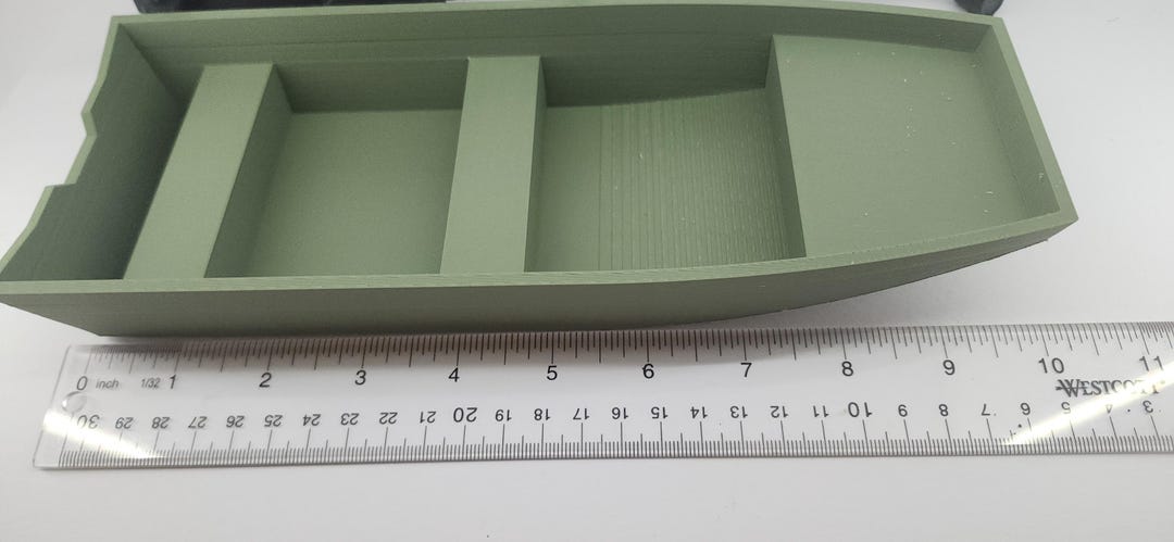 10 Inch 3D Printed Fishing John Boat - Etsy
