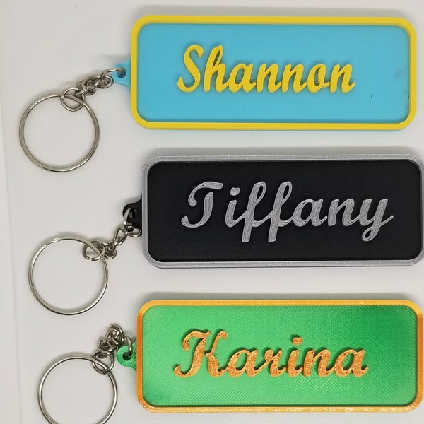 3d Printed Keychain - Etsy