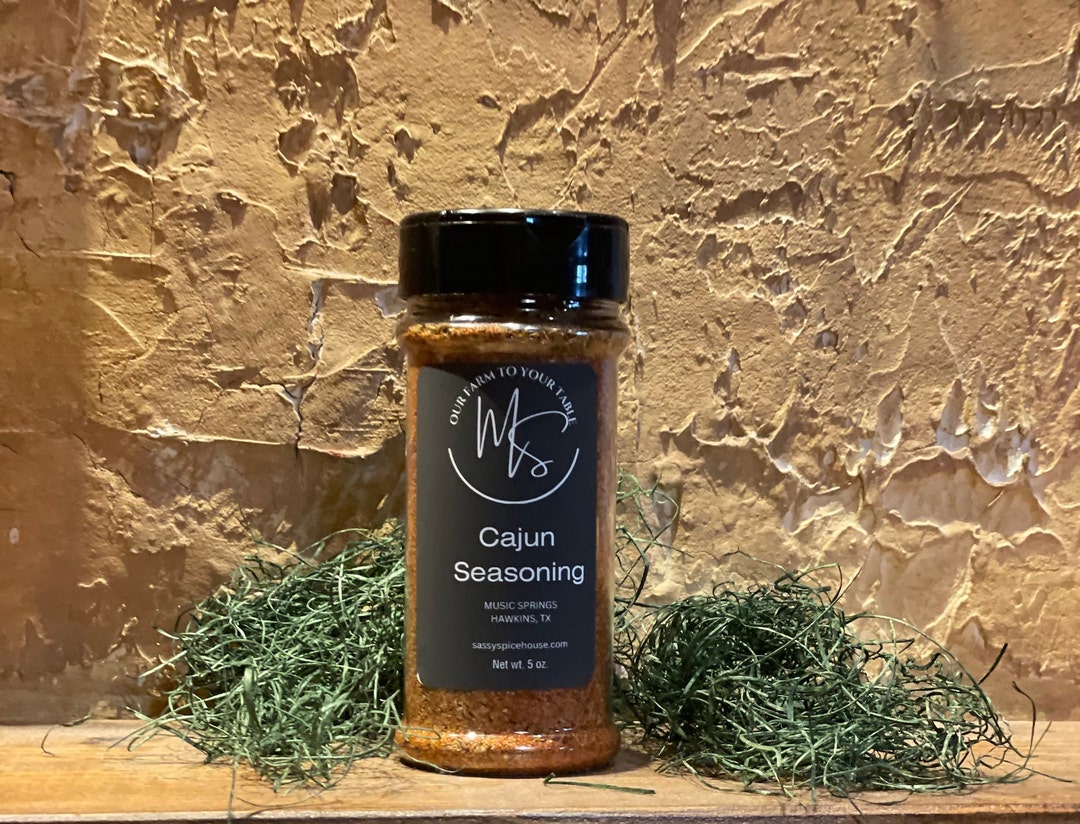 Cajun Seasoning ~sassy Spice House~our Farm to Your Table - Etsy