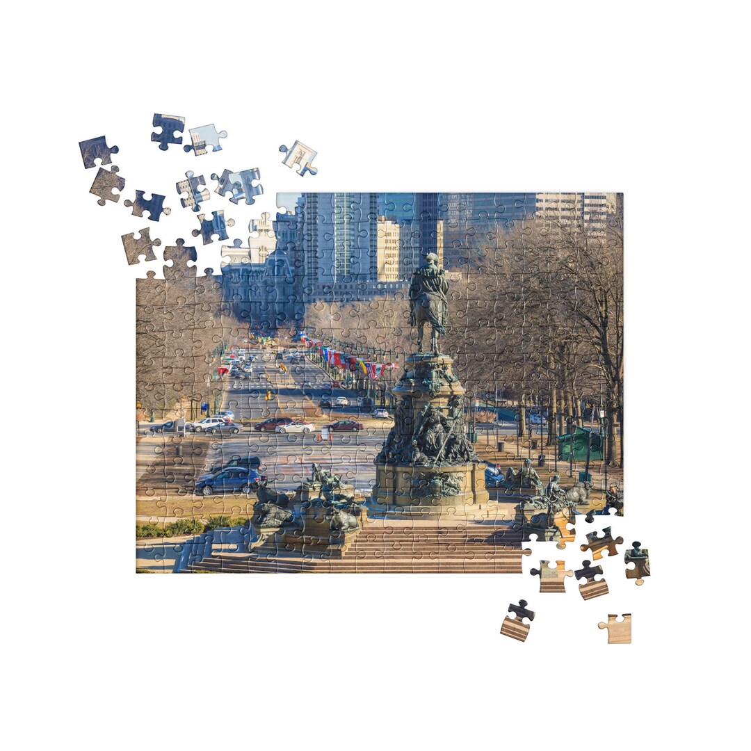 Philadelphia Puzzle - Etsy