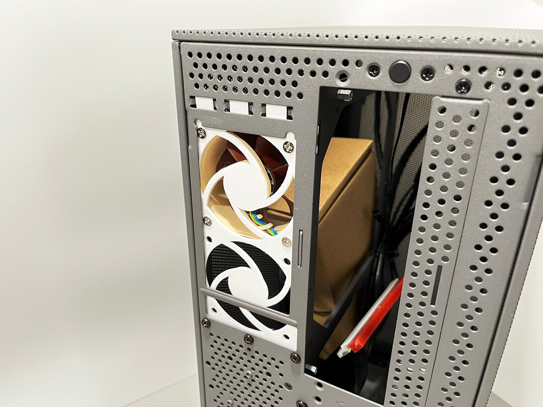 SSUPD Meshroom S Pcie Fan Bracket for up to 2 X 60 Mm - Etsy