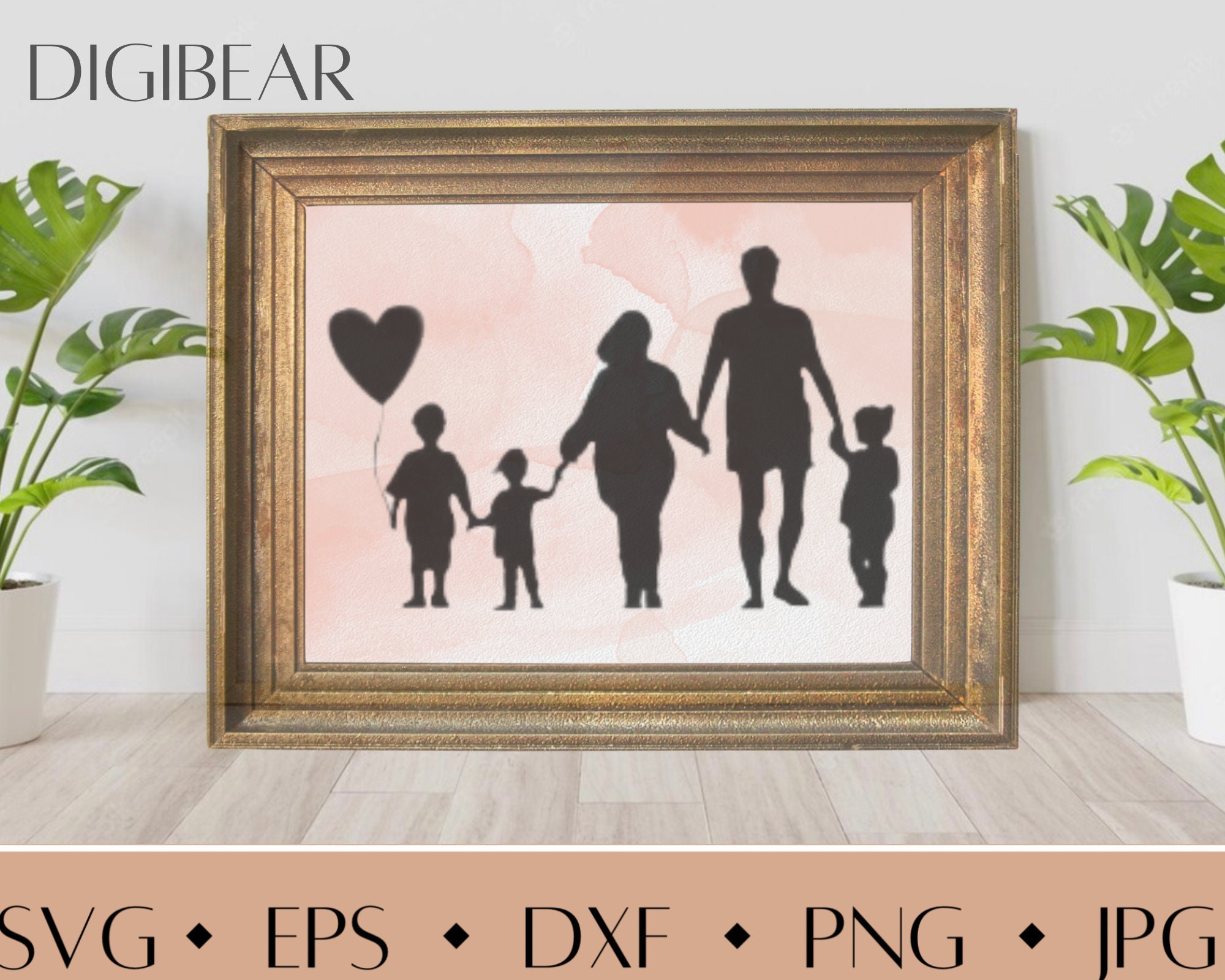 Family Svg,family Plotter Files, Family Clipart, Cutting Files for ...