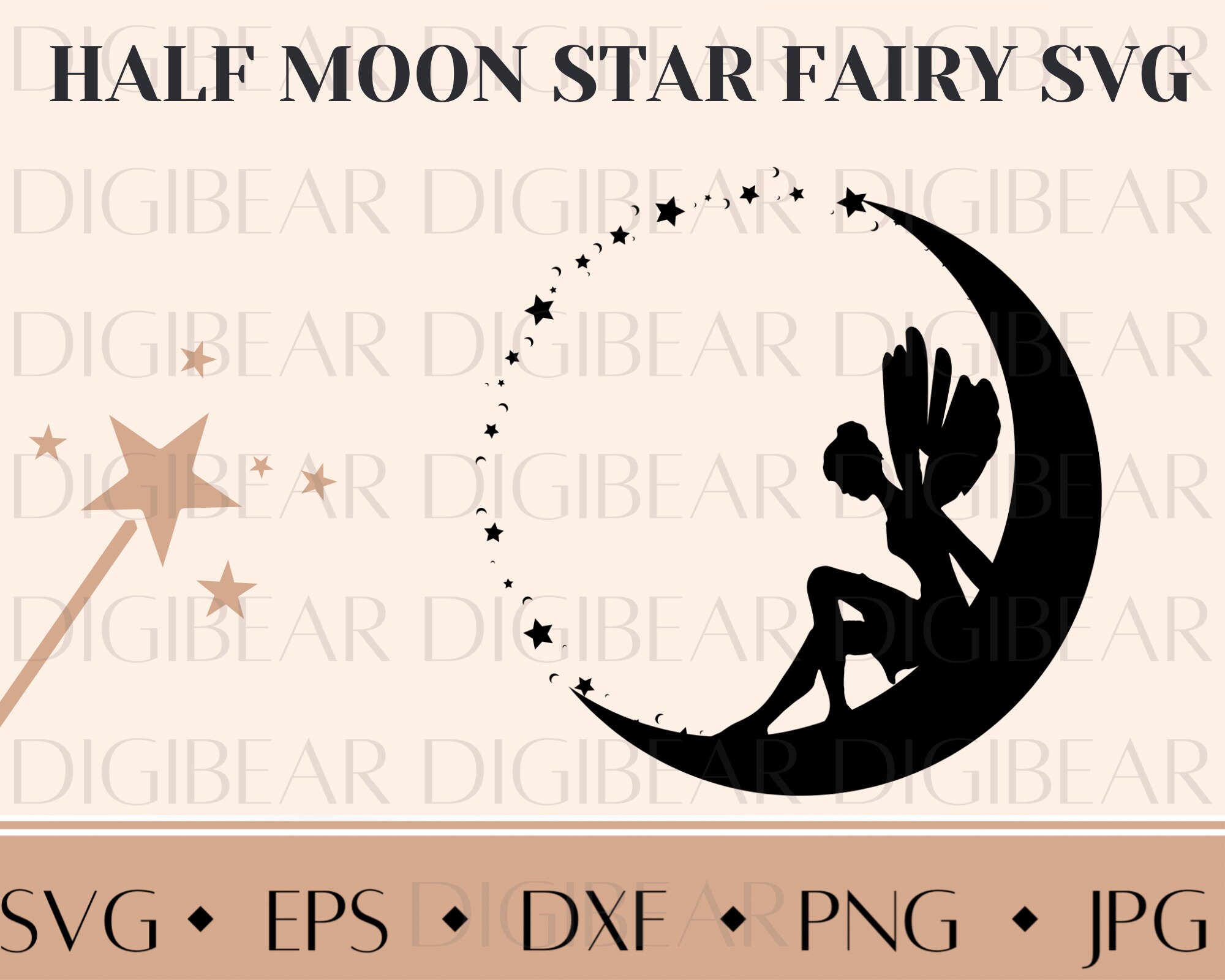 Archivo SVG de silueta de hadas, imágenes prediseñadas de hadas, vector ...