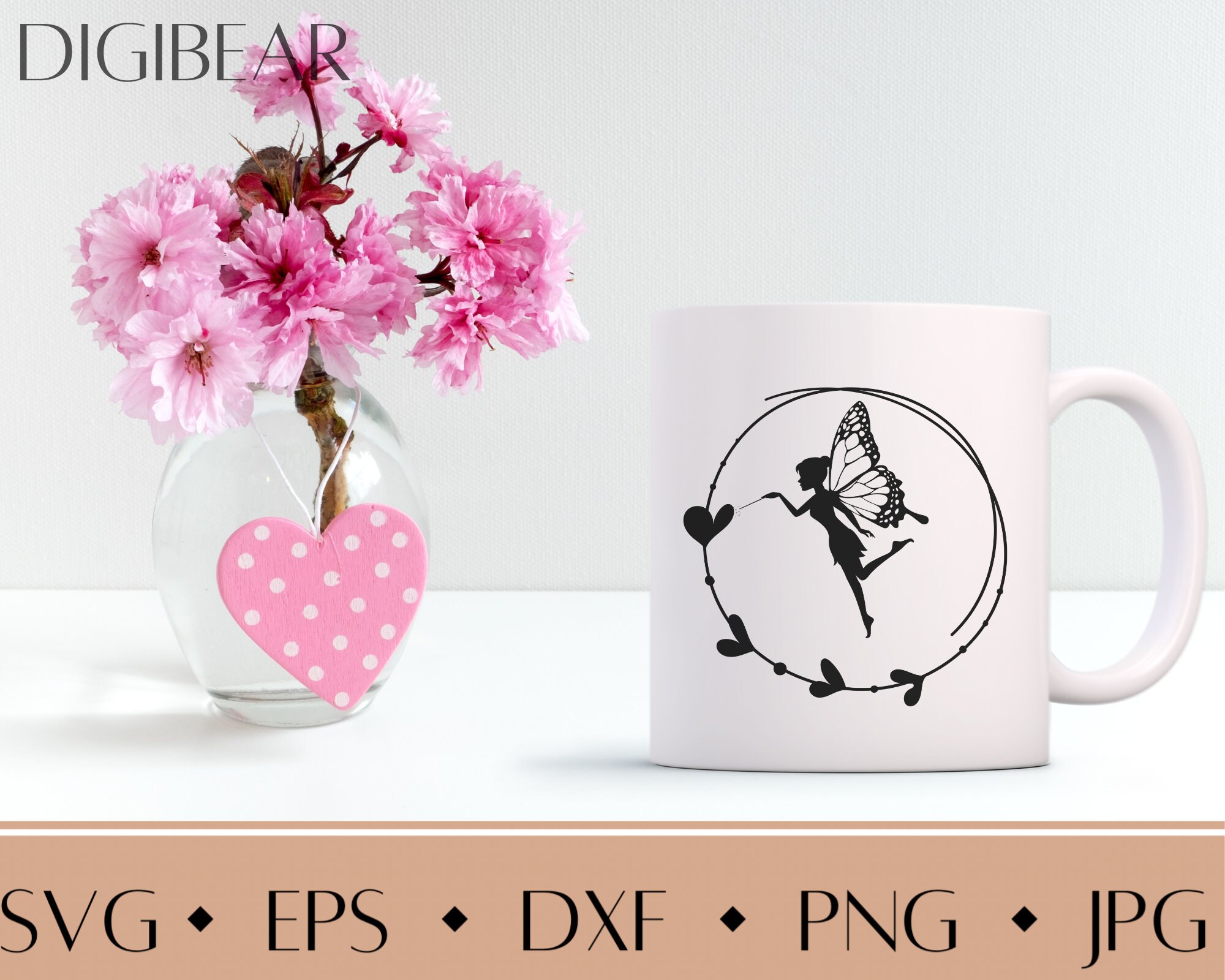 Archivo SVG de silueta de hadas, imágenes prediseñadas de hadas, vector ...