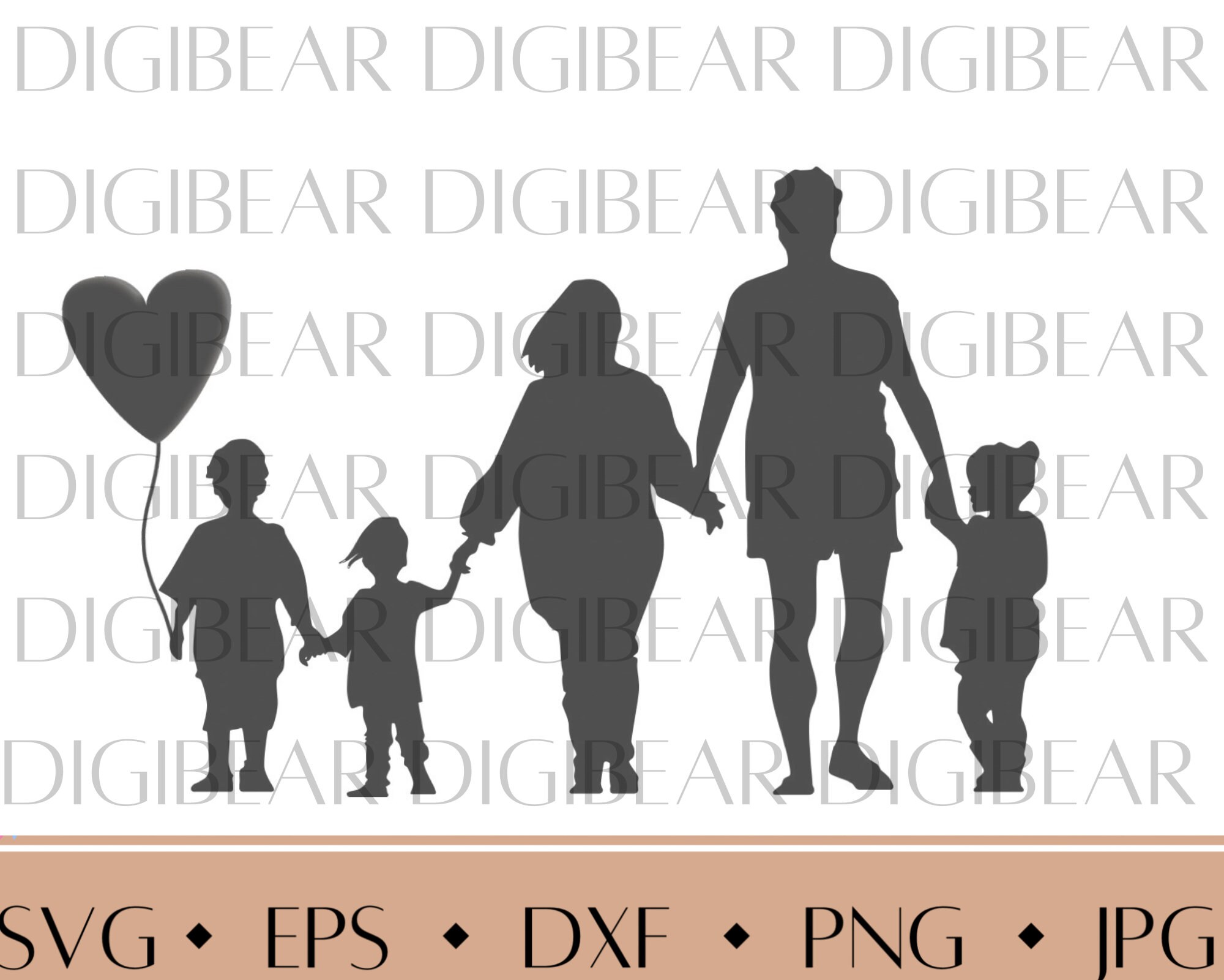 Family Svg,family Plotter Files, Family Clipart, Cutting Files for ...