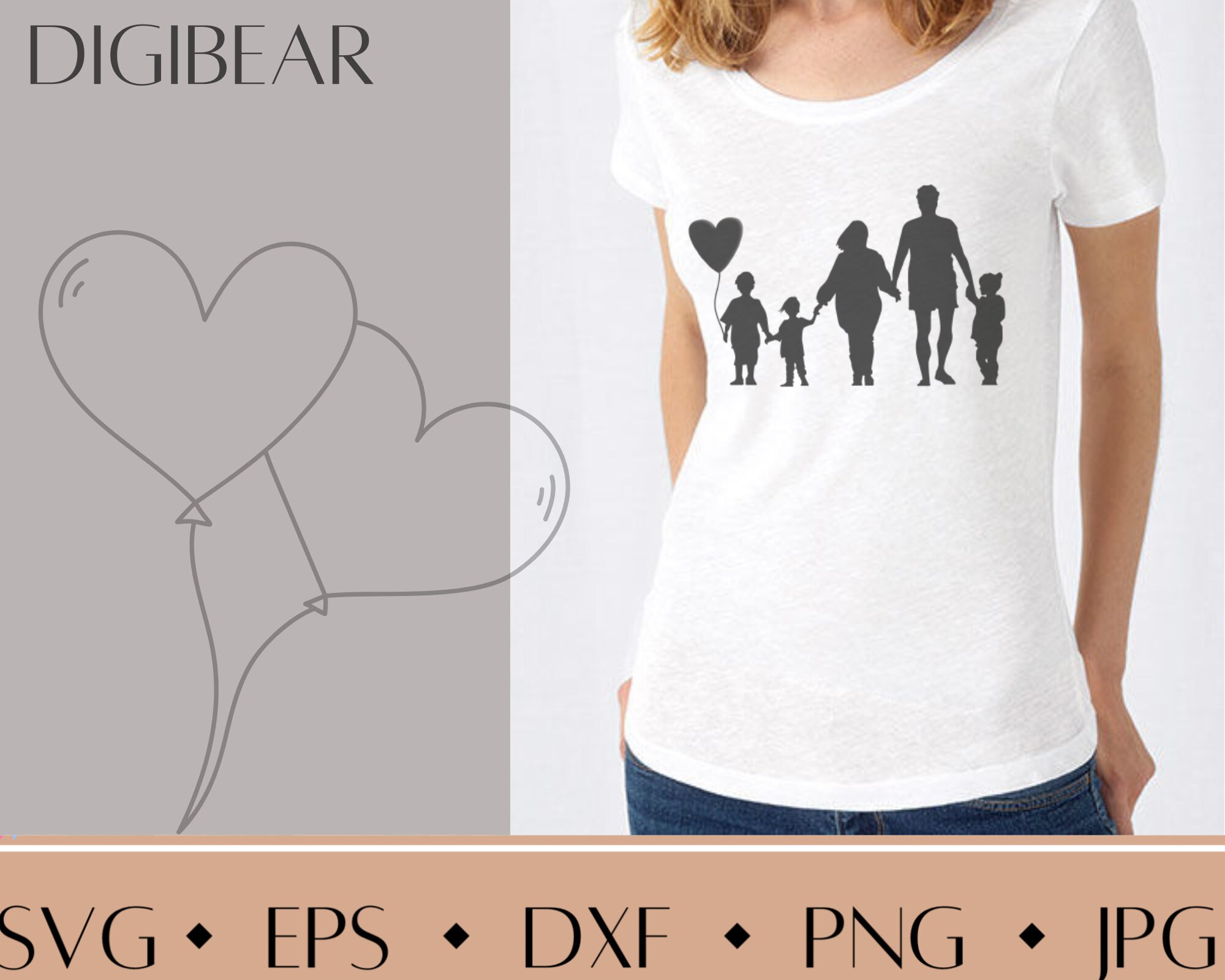 Family Svg,family Plotter Files, Family Clipart, Cutting Files for ...