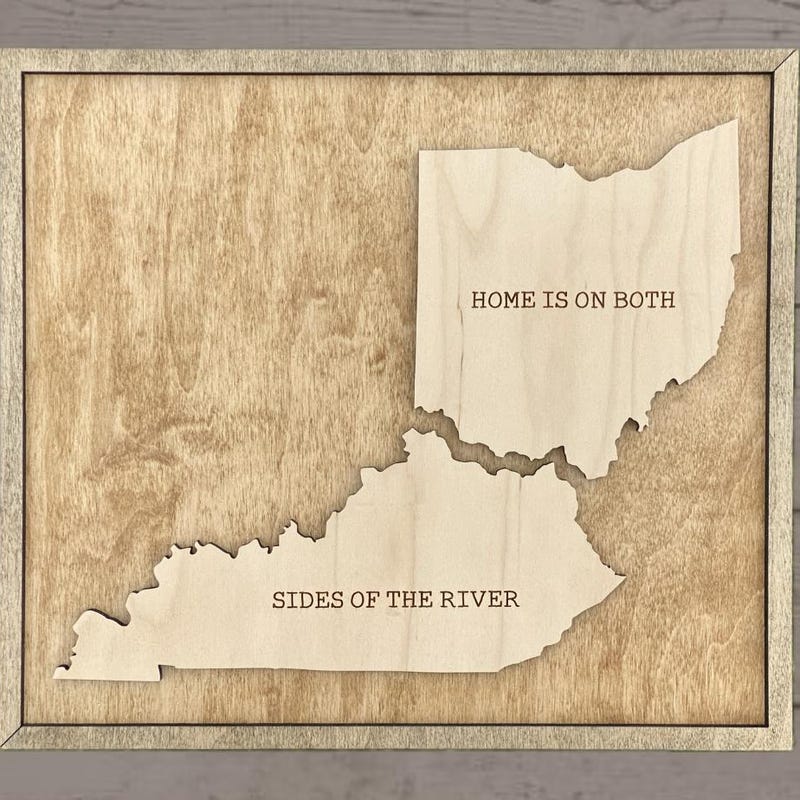 Ohio Wood Sign - Etsy