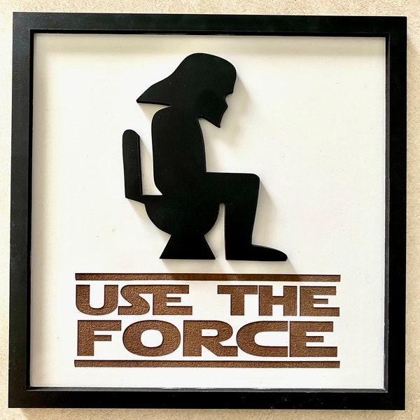 Use the Force Bathroom - Etsy
