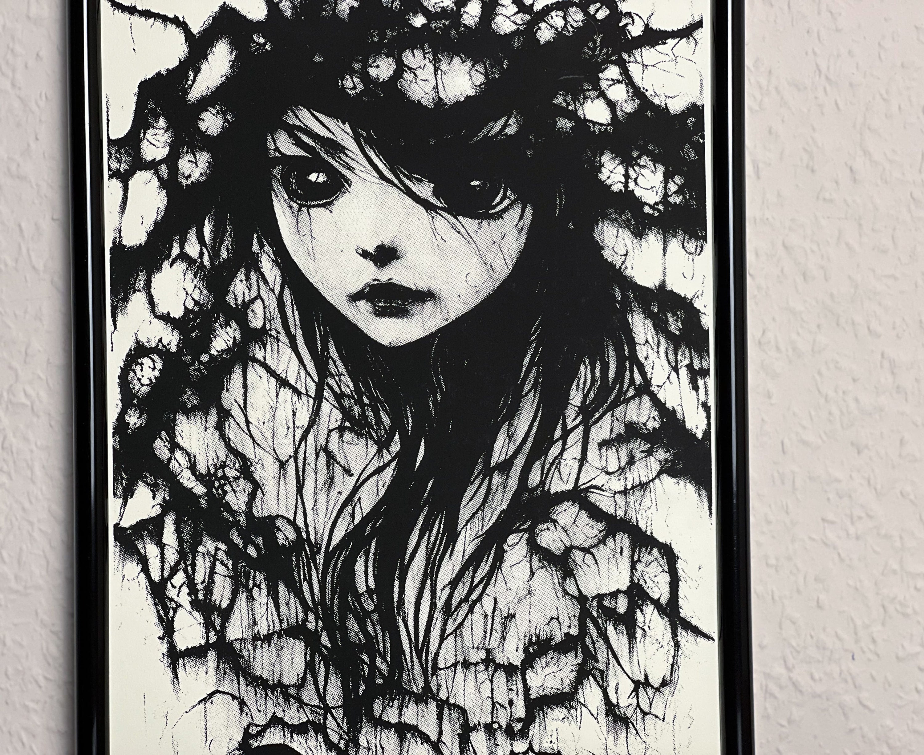 Dark Academia Art Print,black and White Wall Art,dark Art Print - Etsy