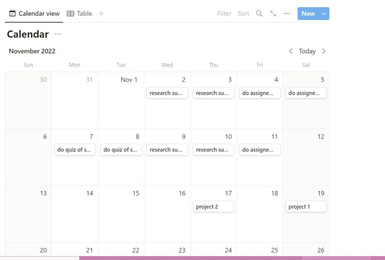 Progress Tracking Notion Template - Etsy
