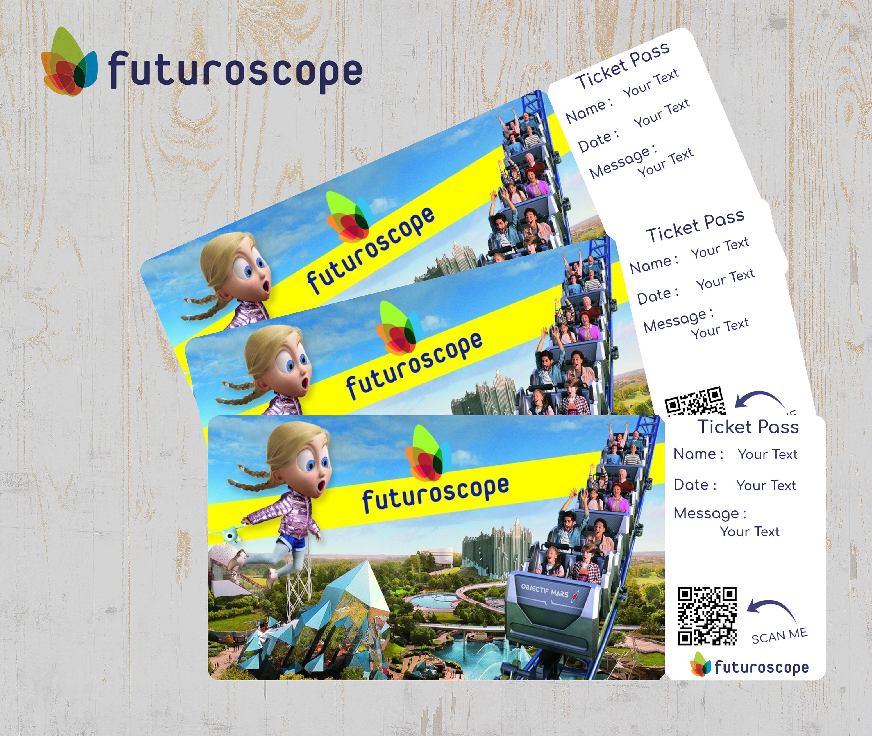Ticket Futuroscope - Etsy France