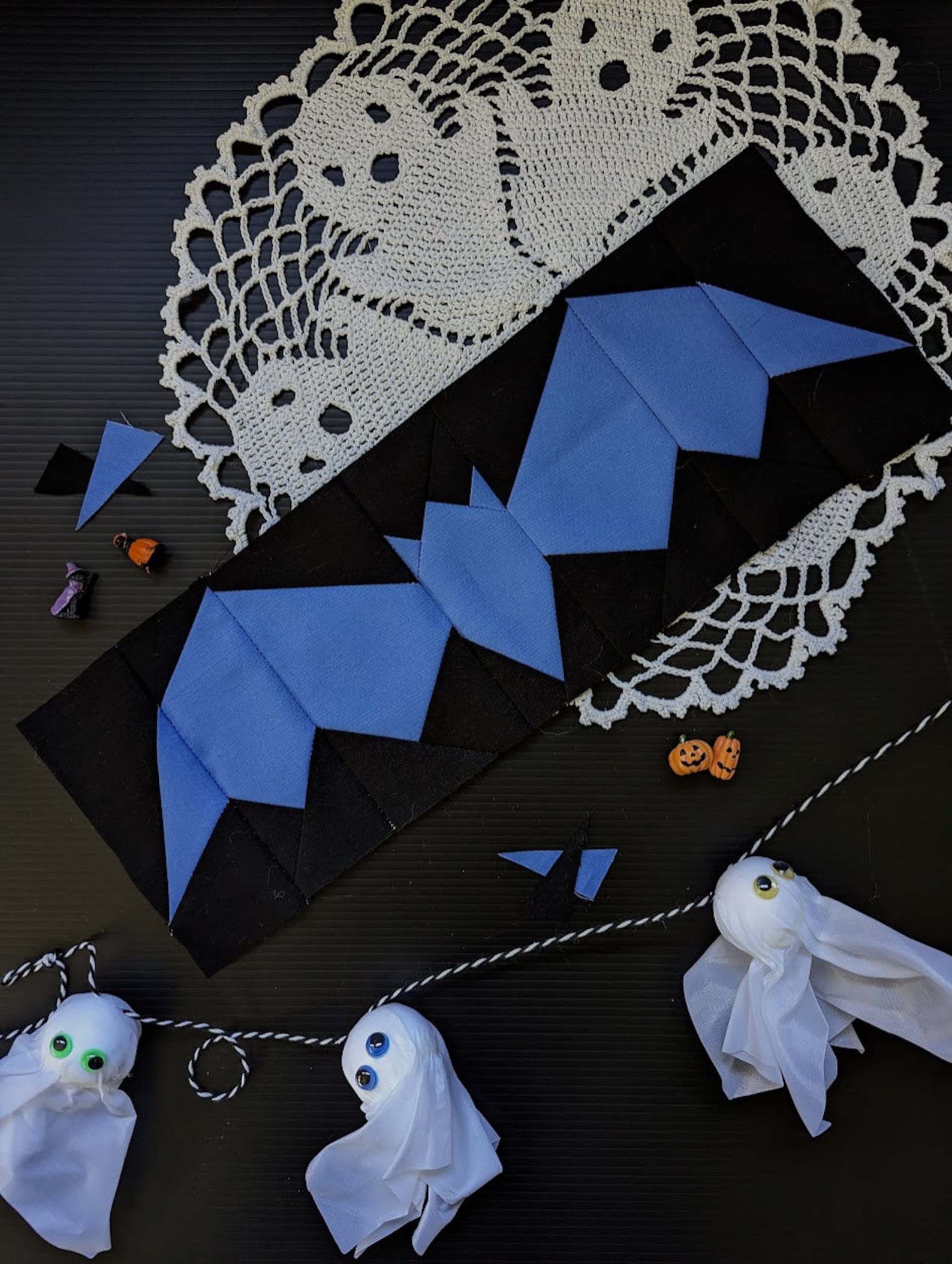 Bat Quilt Block Pieced Pattern Digital Instant Download - Etsy