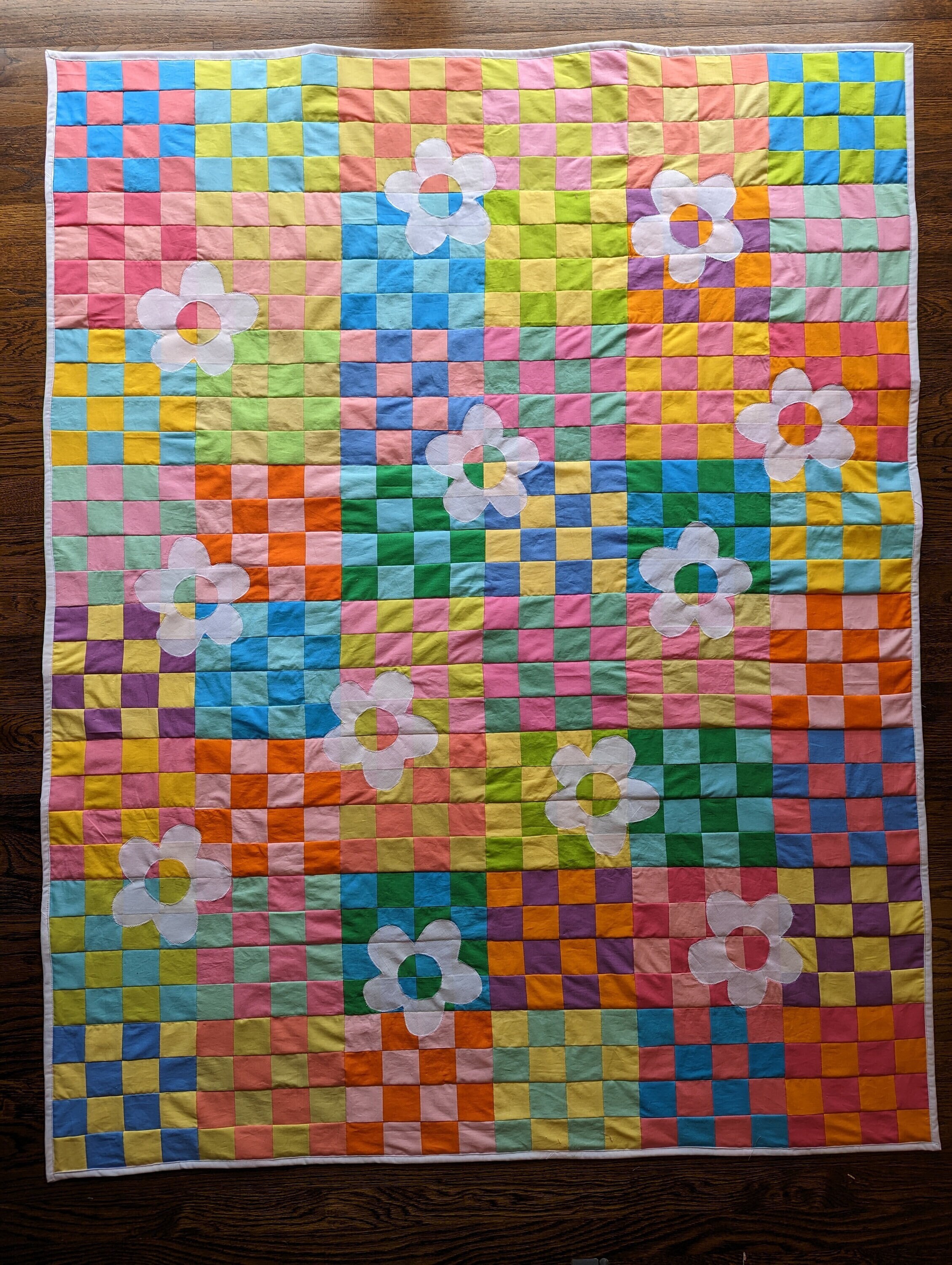 Dreamy Daisy Jelly Roll Quilt Pattern PDF Instant Download Baby Throw ...