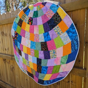 Quilted Disco Ball Throw Size Pattern PDF Instant Download - Etsy