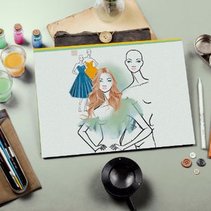 Fashion Template,female Croqui,dessin De Mode,body Sketch,fashion ...