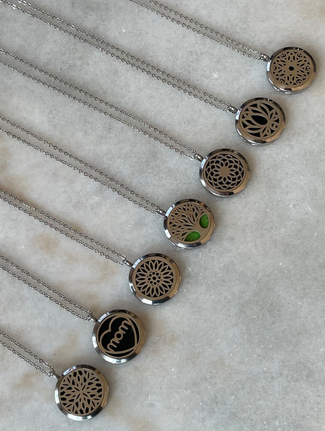 Essential Oil Diffuser Necklace - Etsy