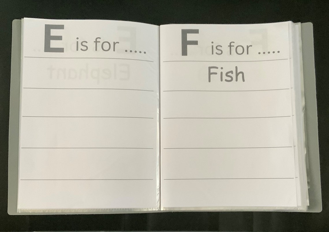 26 Alphabet Worksheets Print, Preschool Printable, Learning Activity ...