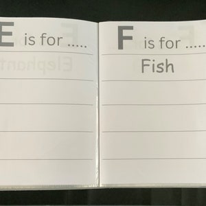 26 Alphabet Worksheets Print, Preschool Printable, Learning Activity ...