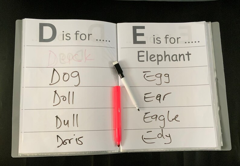 26 Alphabet Worksheets Print, Preschool Printable, Learning Activity ...